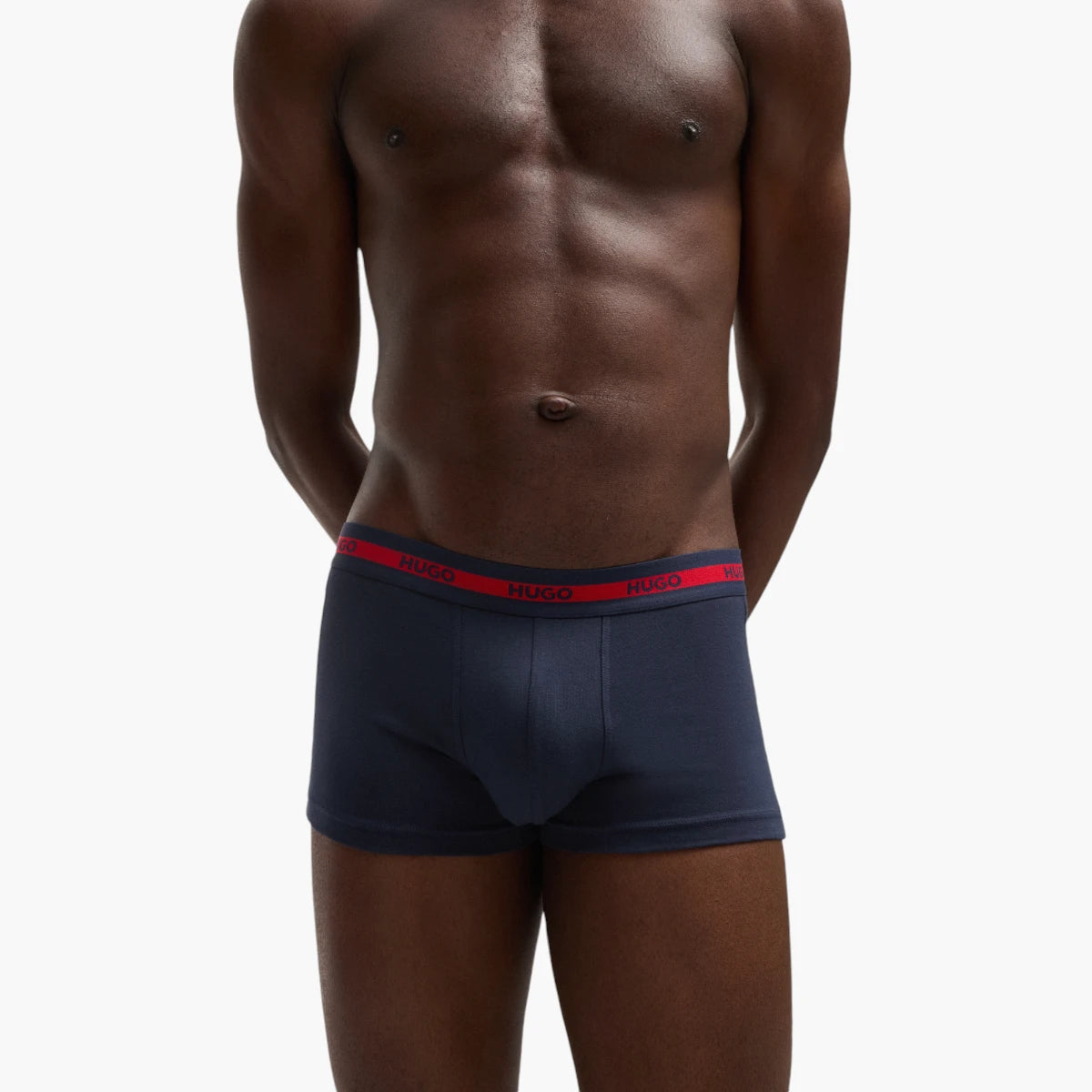 Three-Pack Of Logo-Waistband Trunks In Stretch Cotton – Levisons