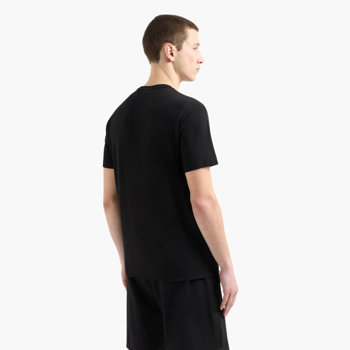 Slim Fit Crewneck T-Shirt With Contrasting Logo – Levisons