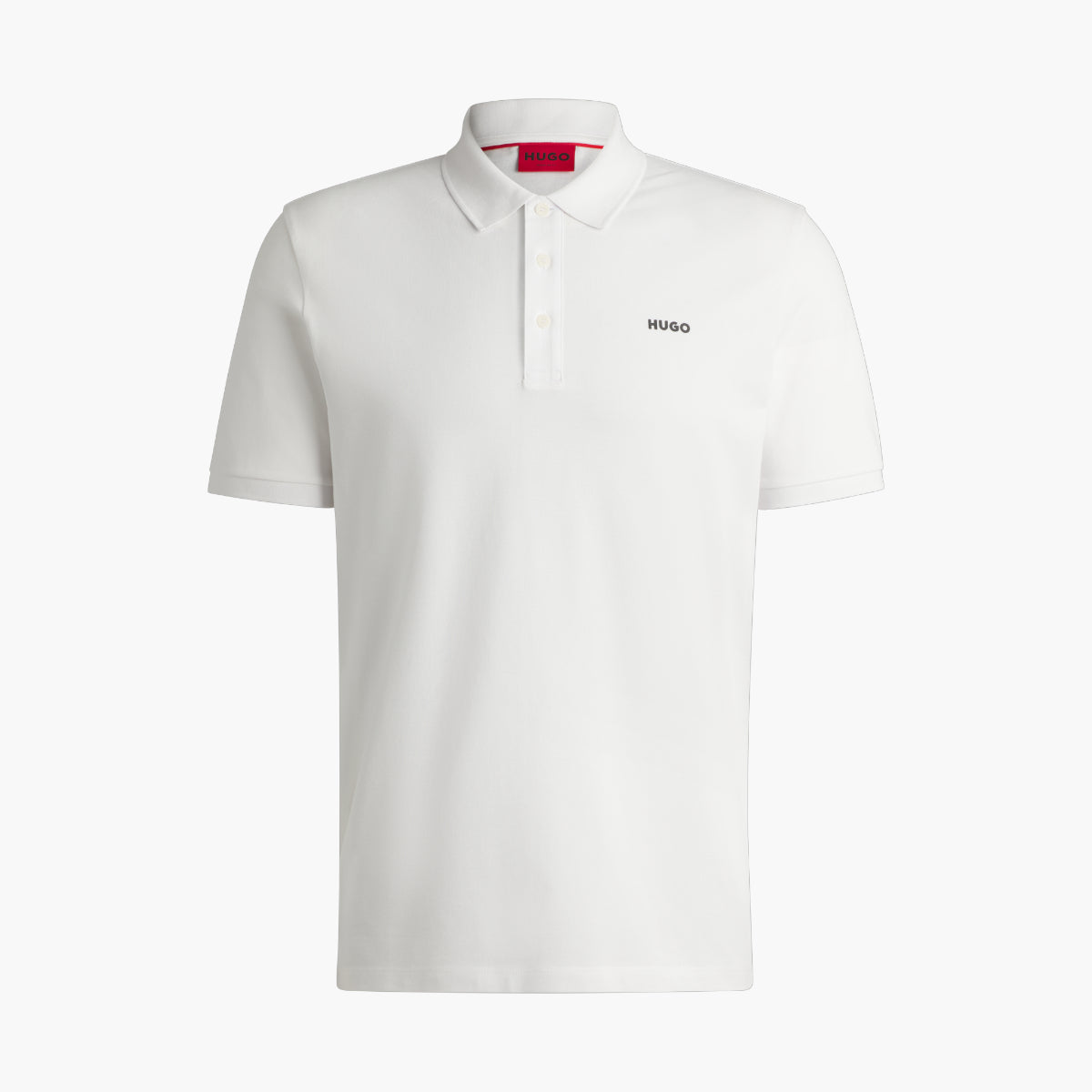 High-Density Logo Print Piqué Polo – Levisons