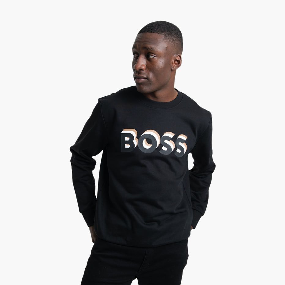 Cotton-Blend Sweatshirt With Branding – Levisons