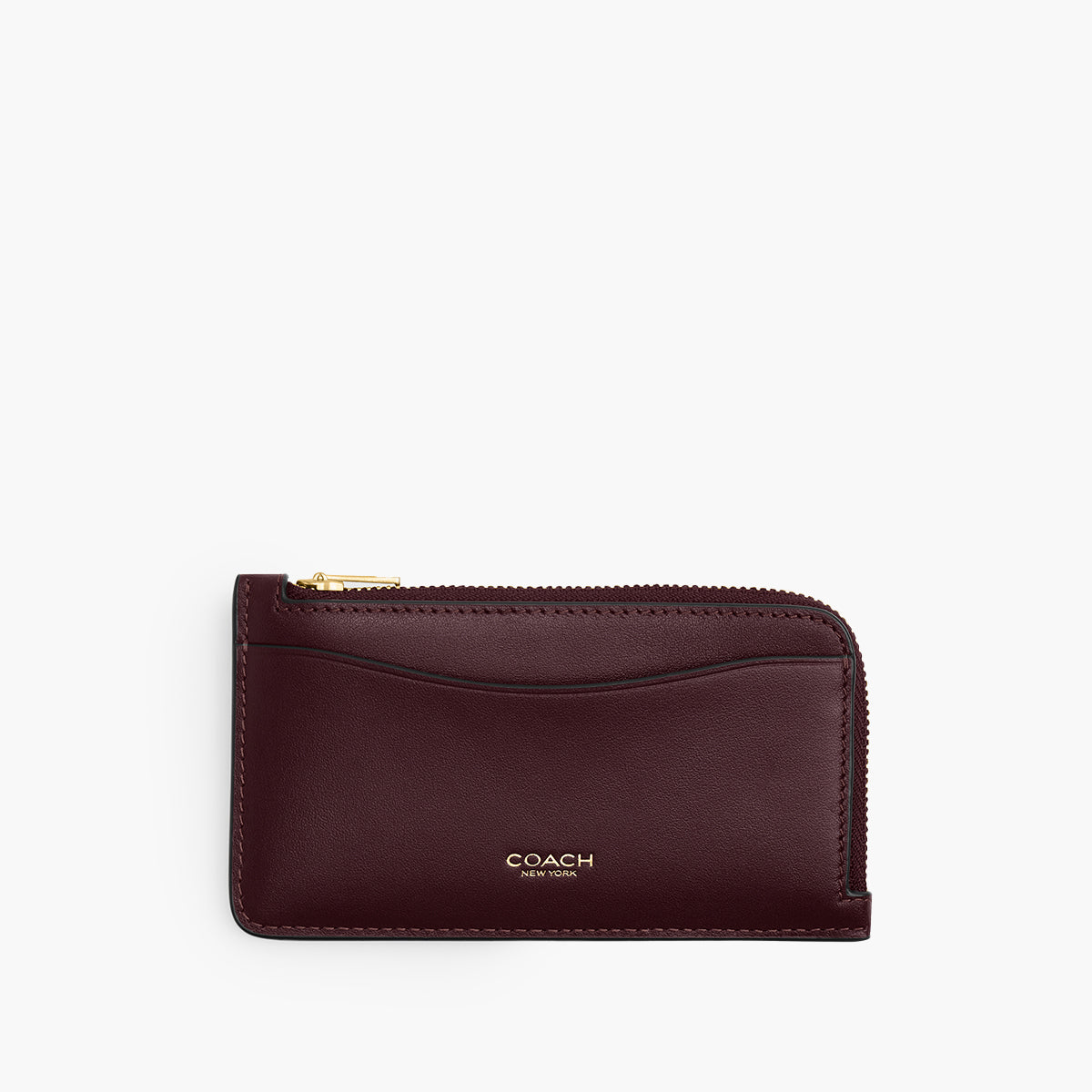 Colorblock Leather New York Zip Card Case – Levisons